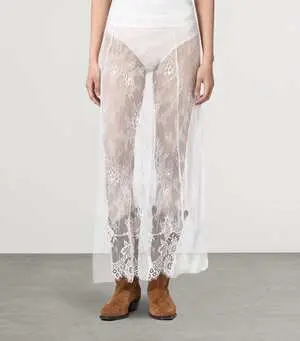 ALLSAINTS Lace Arran Maxi Skirt