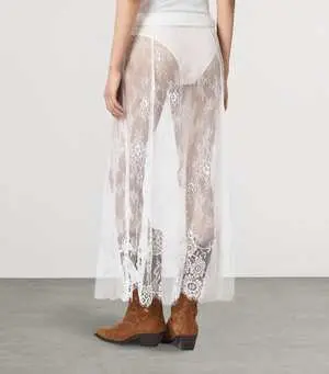 ALLSAINTS Lace Arran Maxi Skirt