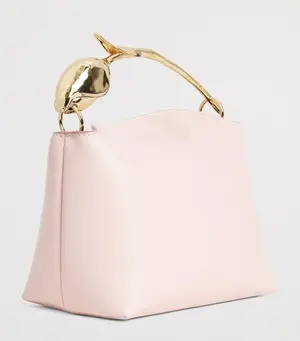 Erdem Mini Leather Bloom Top Handle Bag - Pink