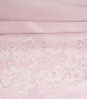 BOCAN Beatrice Lace-trimmed Cape