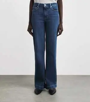 Paige Leenah Flared Jeans - Blue
