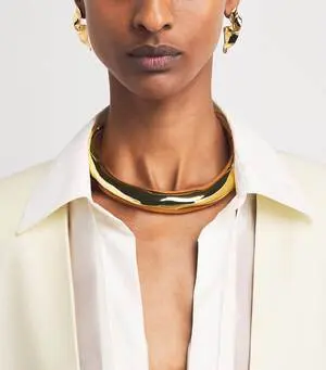 Alexis Bittar 14k Plated Crumpled Earrings - Gold