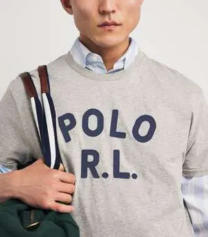 Polo Ralph Lauren Cotton Logo T-shirt - Grey