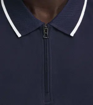 Polo Ralph Lauren Stretch-cotton Zip-up Polo Shirt