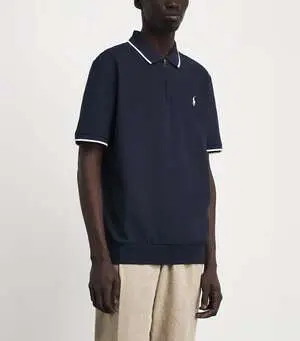 Polo Ralph Lauren Stretch-cotton Zip-up Polo Shirt