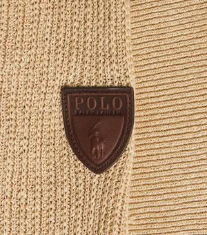 Polo Ralph Lauren Linen Blend Bomber Jacket - Beige