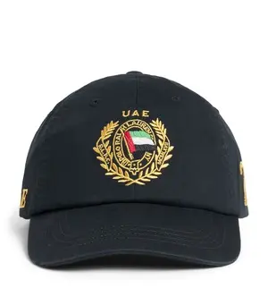 Polo Ralph Lauren Baseball Cap With Uae Crest - Black