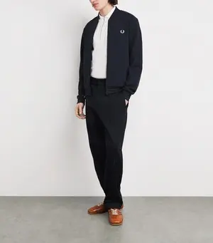 Fred Perry Stripe Tape Track Jacket