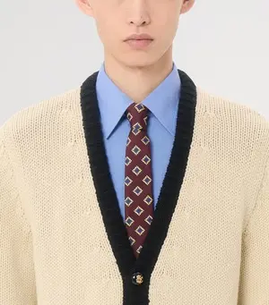 Valentino Garavani Cotton Vgold Shirt - Blue