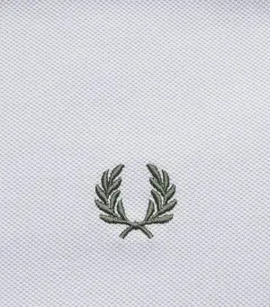 Fred Perry Cotton Twin Tipped Polo Shirt - Blue