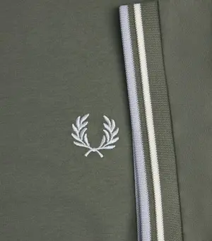 Fred Perry Cotton Twin Tipped T-shirt - Green