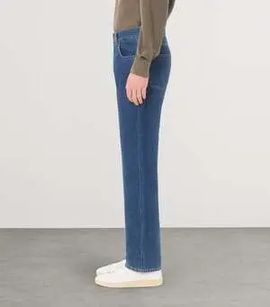 Valentino Garavani Vgold Straight Jeans - Blue