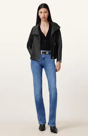 ALLSAINTS Haldan Slim Fit Bootcut Jeans