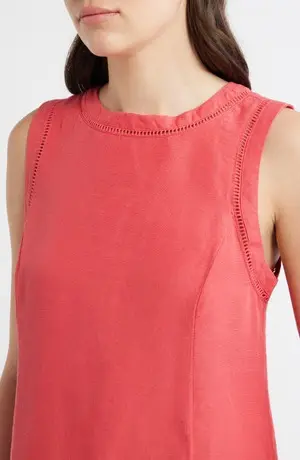 Marine Layer Cora Linen Blend A-line Minidress