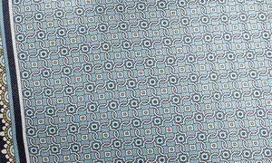 Eton Quatrefoil Silk Twill Pocket Square