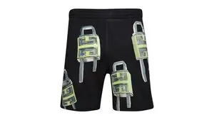 Givenchy Padlock Print Board Fit Shorts