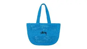 StÜssy Woven Tote Bag - Blue
