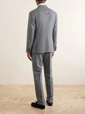 Mr P. Wool-hopsack Suit Jacket