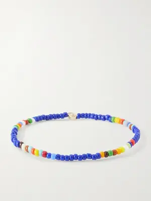 Luis Morais 14kt Gold Bead Bracelet