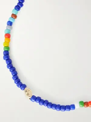 Luis Morais 14kt Gold Bead Bracelet