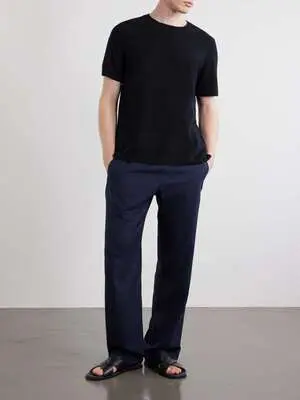 GOD'S TRUE CASHMERE Straight-leg Cashmere Trousers