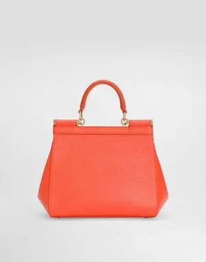 Dolce & Gabbana Small Sicily Handbag In Calfskin