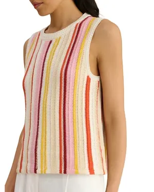 HOBBS LONDON Zadie Striped Knit Tank