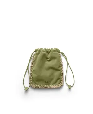 Prada Suede Smartphone Case Agave
