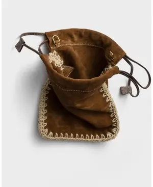 Prada Suede Smartphone Case - Brown