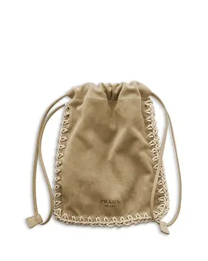 Prada Suede Smartphone Case - Neutral