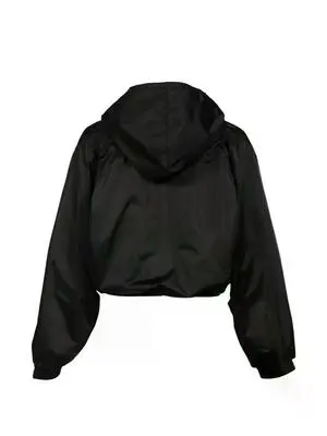 RRR123 Hooded Logo-appliqué Jacket