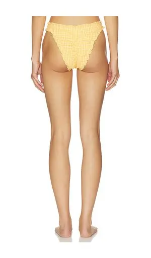 Simkhai Maelie Ruched Bikini Bottom