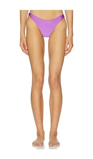 PatBO Aurora Lotus Flower Bikini Bottom - Lilac