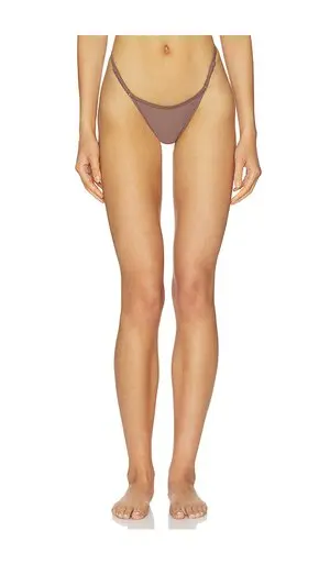 TROPIC OF C Luna Bikini Bottom - Driftwood
