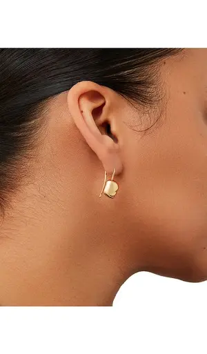 Jenny Bird Rue Drop Earrings In Metallic - Gold
