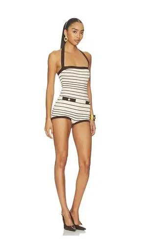 LOVERS AND FRIENDS Marea Stripe Romper