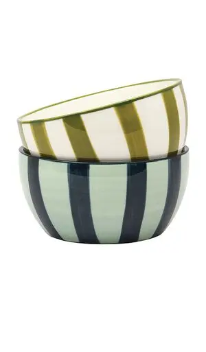 HERE'S HOW The Bella Dipping Bowls Set Of 2 In Green