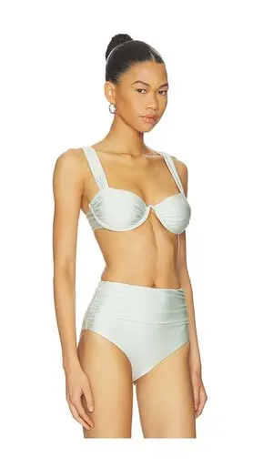 Simkhai Anniston Bikini Top - Mint
