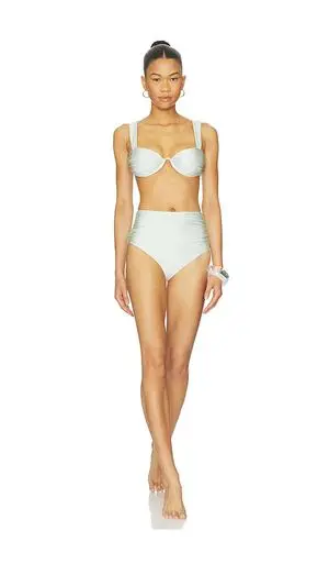 Simkhai Anniston Bikini Top - Mint