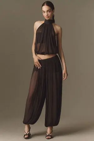 Anthropologie Bhldn Chiffon Separates Set