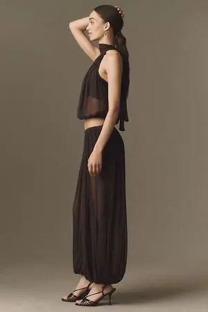 Anthropologie Bhldn Chiffon Separates Set