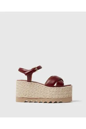 Stella McCartney Elyse Criss-cross Platform Sandals