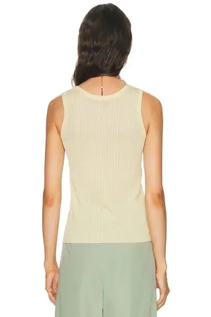 Dries Van Noten Ribbed Knit Tank Top