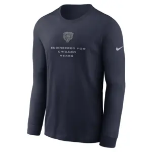Nike Chicago Bears Team Issue Long-sleeve T-shirt - Blue