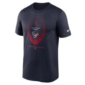 Nike Houston Texans Legend Icon Dri-fit Nfl T-shirt - Blue