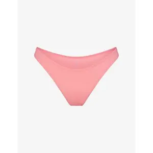 SKIMS Signature Swim Tanga Bikini Bottoms - Melon
