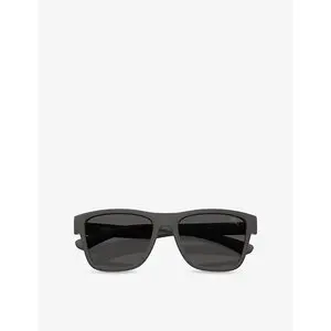 Burberry Square-frame Acetate Sunglasses - Grey