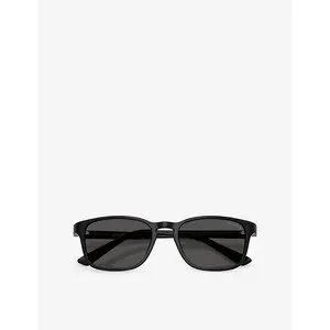 Prada Square Frame Acetate Sunglasses - Black