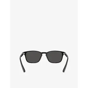 Prada Square Frame Acetate Sunglasses - Black