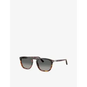 Persol Square-frame Acetate Sunglasses - Gold